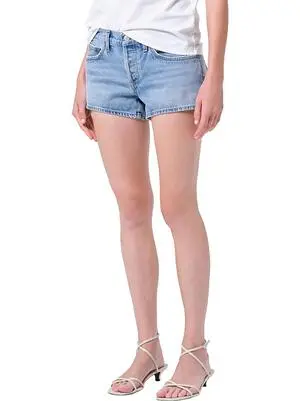 AGOLDE Low Rise Parker Denim Shorts - Replica
