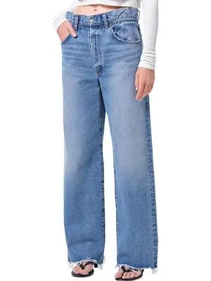 AGOLDE Lyonne Straight Leg Jeans - Outbreak