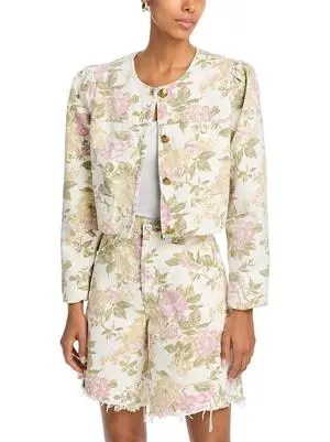 Citizens Of Humanity Anita Puff Sleeve Jacket - English Rose