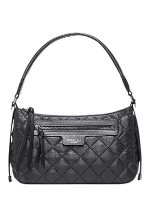 Mz Wallace Small Quilted Leather Park Shoulder Bag - Black