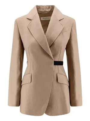 Max Mara Linen Blazer - Beige