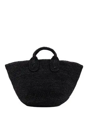 IBELIV IBELIV Soma Raffia Crossbody Black
