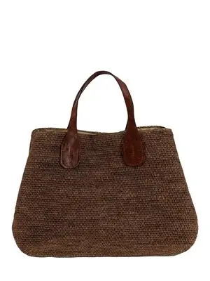 IBELIV Rio Raffia Shoulder Bag - Brown