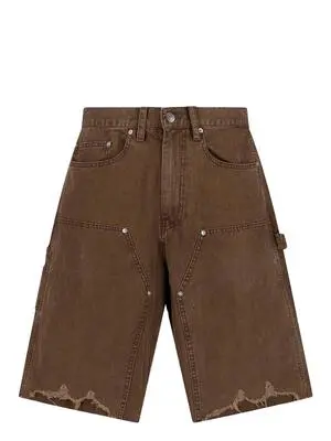 TONYWACK Cargo Bermuda Shorts - Brown
