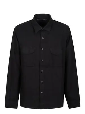 MASSIMO OSTI STUDIO Paper Twill Shirt - Black