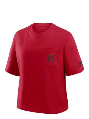 Nike Georgia Legacy Pocket Boxy College T-shirt - Red
