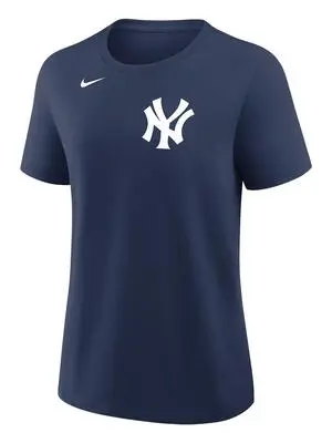 Nike New York Yankees Wordmark Mlb T-shirt - Blue