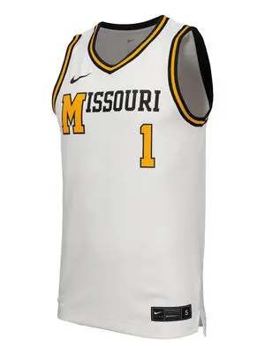Nike Missouri Basketball College Replica Jersey - White