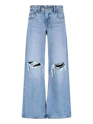 LEVI'S STRAUSS Low Loose Wide Leg Jeans - Blue
