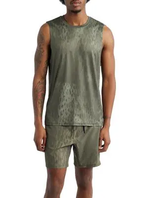 SANTO STUDIO Tempo Tech Tank - Cheetah Brown