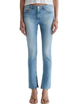 Ag Prima Split Hem Low Rise Cigarette Jeans - Cruiser
