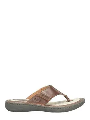 BØRN Leather Flip-flops - Tan