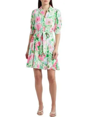 LILLY PULITZER® Larkyn Floral Shirtdress