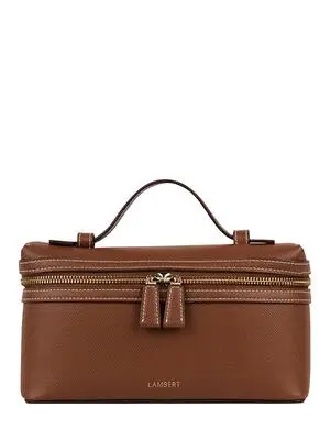 LAMBERT Elane Vegan Leather Handbag Hazelnut