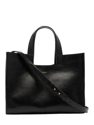 Bally Easy Tote Bag In Bovine Leather Black