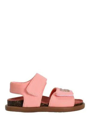 Dolce & Gabbana Sandals With Rhinestones - Pink