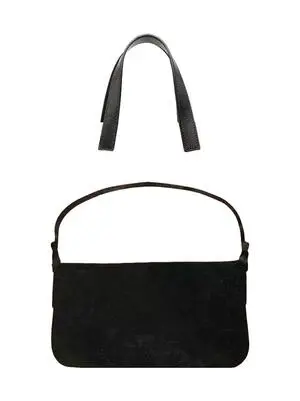 Fendi Hemp Silhouette Baguette Tote Bag - Brown