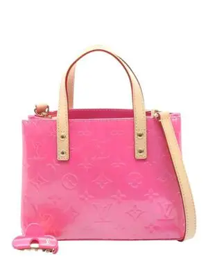 LOUIS VUITTON Monogram Vernis Reade Pm Satchel - Pink