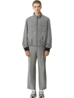 LANVIN Mohair Wool Jacket - Gray