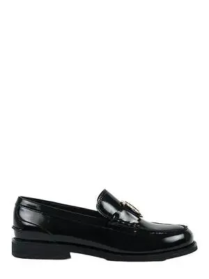 Karl Lagerfeld Emblem Detail Loafers - Black