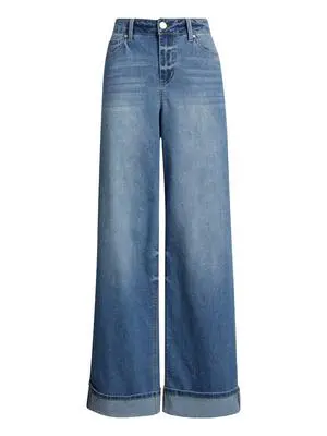1822 Denim High-rise Wide Leg Jeans - Kinsley