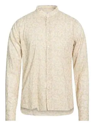 MANUEL RITZ Shirt Sand Size Cotton - Beige