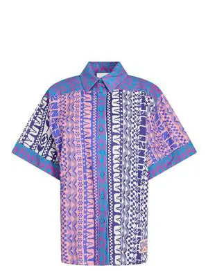 Zimmermann Printed Cotton Shirt - Multicolor