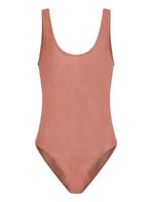 Zimmermann Stretch-mesh Bodysuit - Light Brown