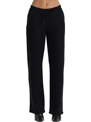 House Of Cb Chelsea Knit Pants - Black