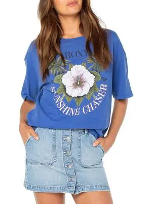 Roxy In Bloom Graphic T-shirt - Surf The Web