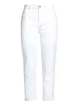 Armani Exchange Tapered Mid-rise Jeans - White