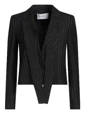 LARDINI LARDINI Single-Breasted Pinstriped Blazer