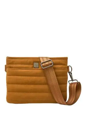 THINK ROYLN Bum 2.0 Suede Crossbody Bag Cognac Suede