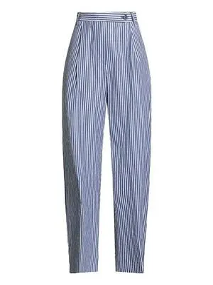 DEPARTMENT 5 Striped Wide Leg Pants - Blue