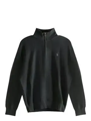 Polo Ralph Lauren Quarter Zip Pullover - Black