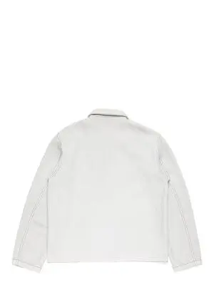 Acne Studios Denim Blouson Jacket - White,ecru
