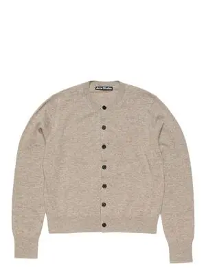 Acne Studios Fitted Cardigan - Greige Melange
