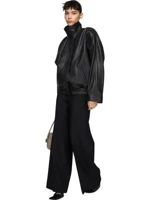 Acne Studios Long Suit Trousers - Black