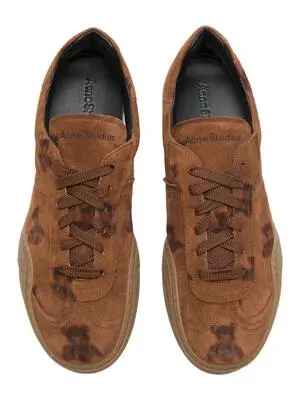 Acne Studios Lace-up Sneakers - Rust Brown