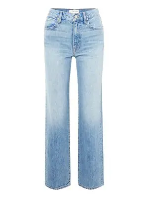 SLVRLAKE Kendra High-rise Straight-leg Jeans - Blue