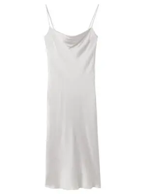 HOUSE OF DAGMAR Camisole Midi Dress - Silver