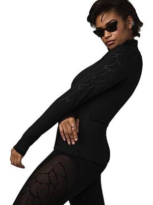 Victoria's Secret Vsx Elevate™ Full-zip Jacket - Black