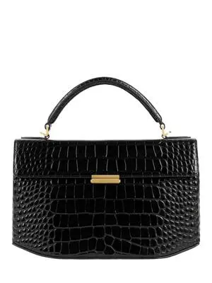 TOTÊME Clip Croco-Embossed Top Handle