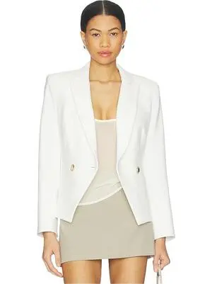 Veronica Beard Cropped Rickie Dickey Jacket - White