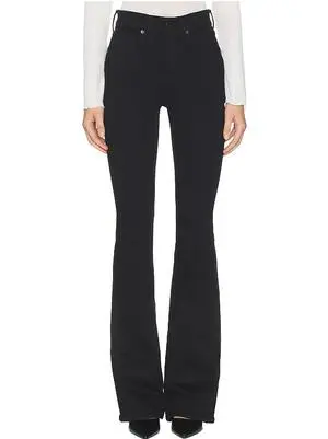 Veronica Beard Beverly Skinny Flare Jeans - Onyx