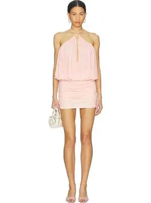 Majorelle Luna Mini Dress - Light Pink