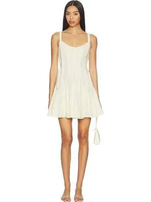 Heartloom Eula Pointelle Mini Dress - Ivory