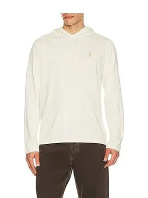 Polo Ralph Lauren Long Sleeve Hooded T-shirt - Parchment Cream