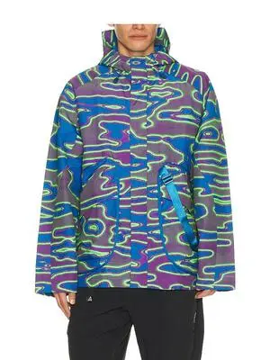 Nike Storm-fit Hooded Jacket - Vivid Purple & Brilliant Blue