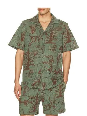 Oas Poplan Cuba Shirt - Green